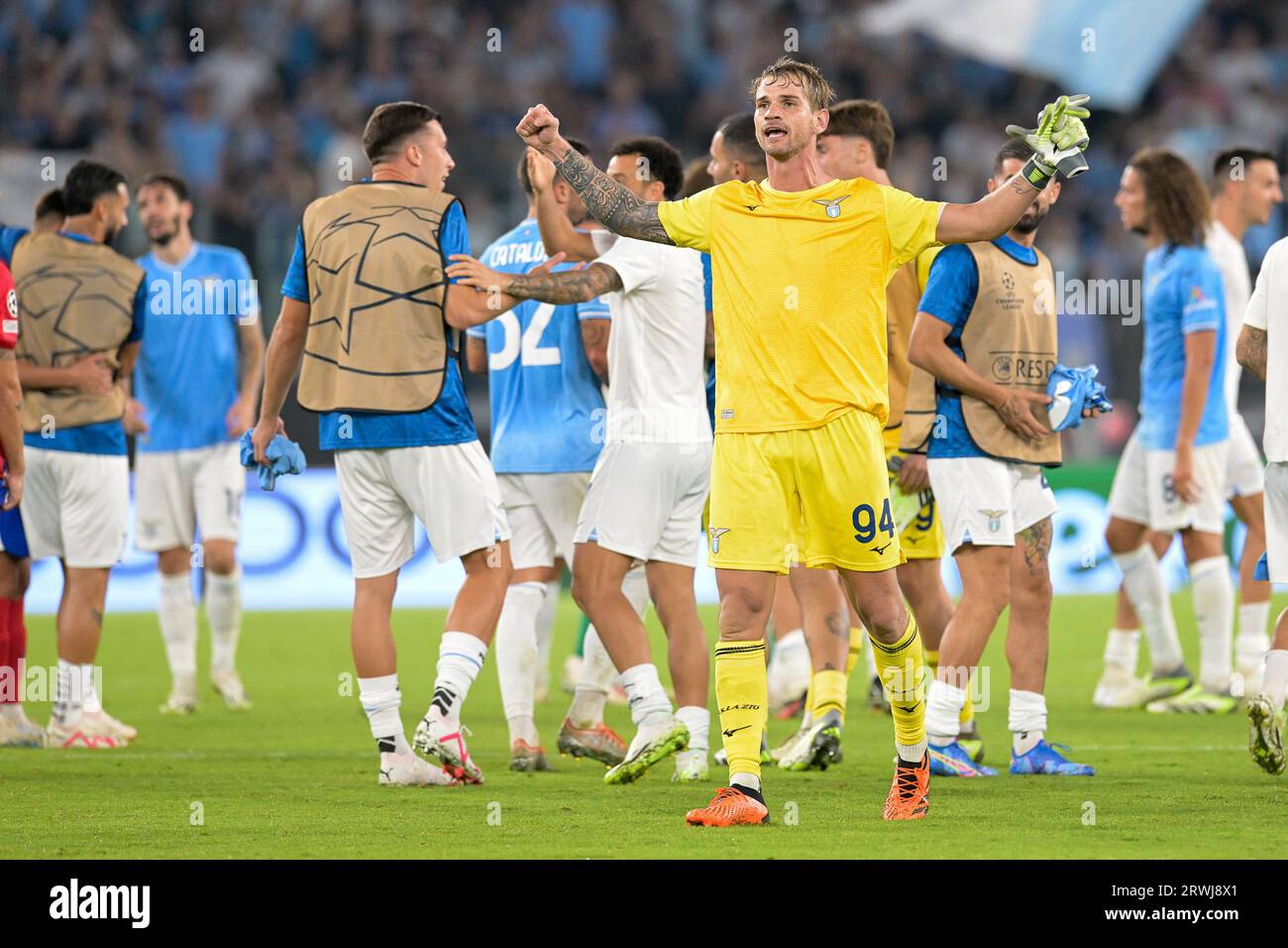 Lazio roma goal ivan provedel hi-res stock photography and images - Alamy