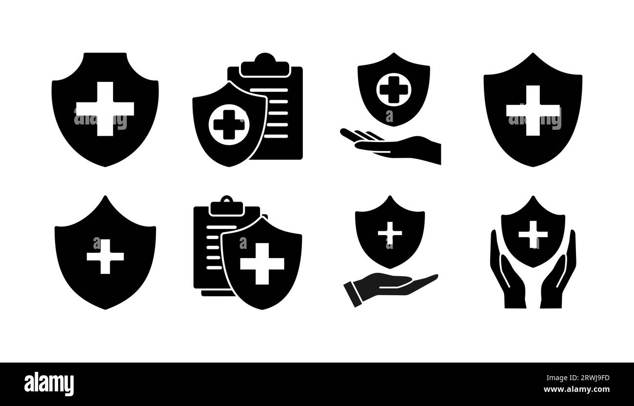 Health insurance icon vector. medical insurance icon Stock Vector Image ...