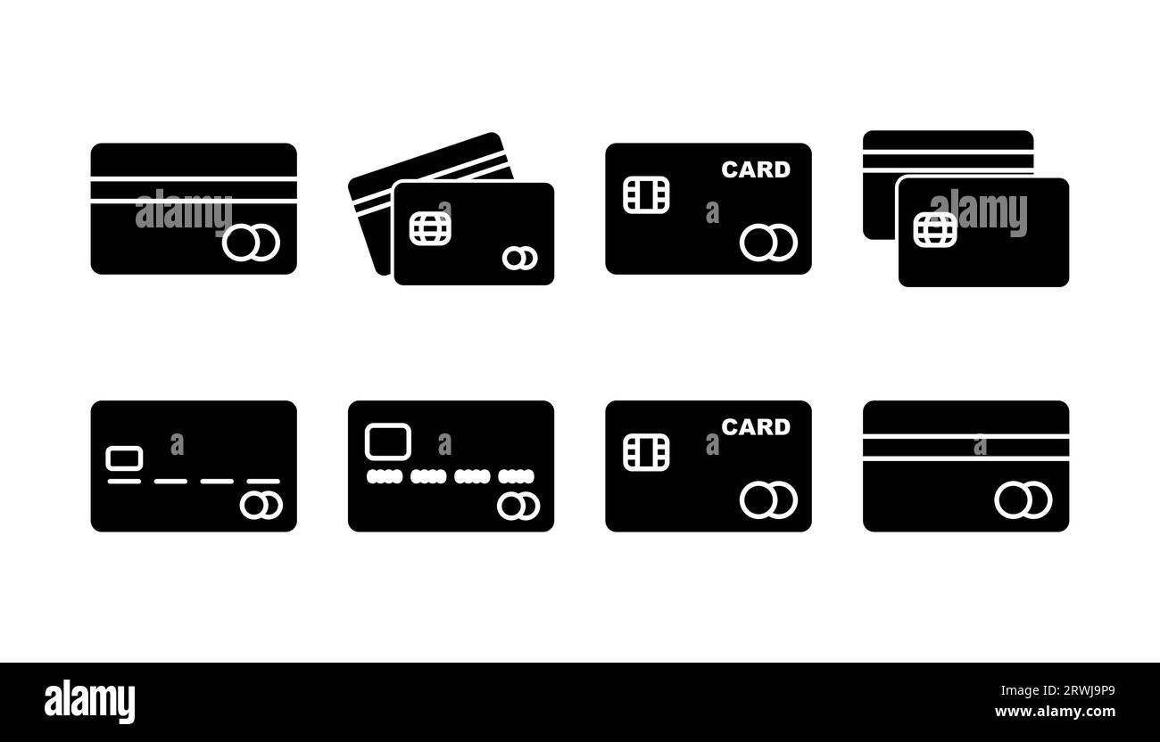 Credit card icon vector. payment icon. debit payment icon Stock Vector ...