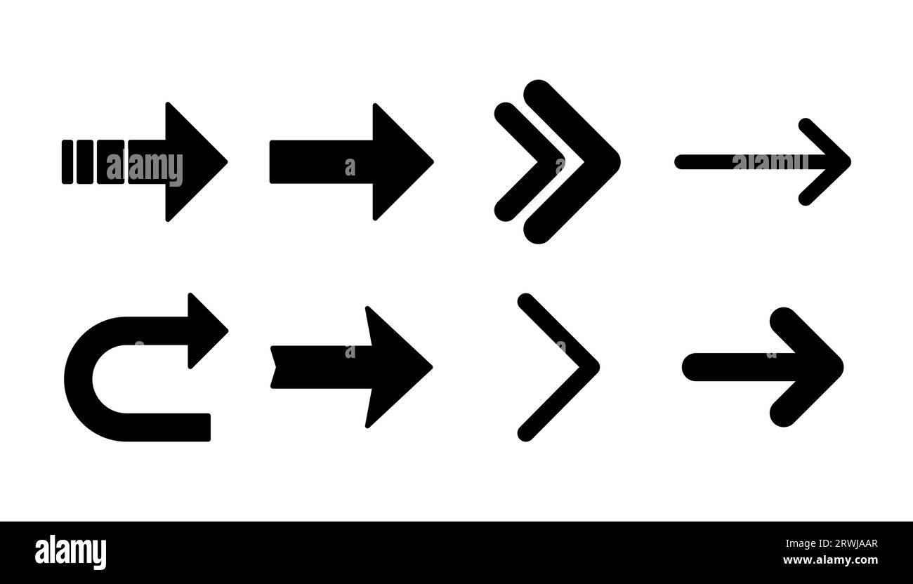 Arrow icon. Arrow symbol. Arrow icon for your web design Stock Vector ...