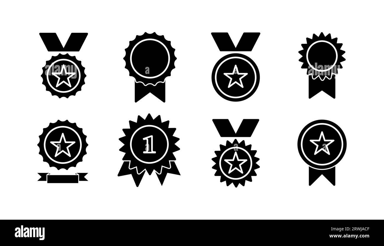 Achieve icon vector. medal icon vector. award. Certificate. approved ...