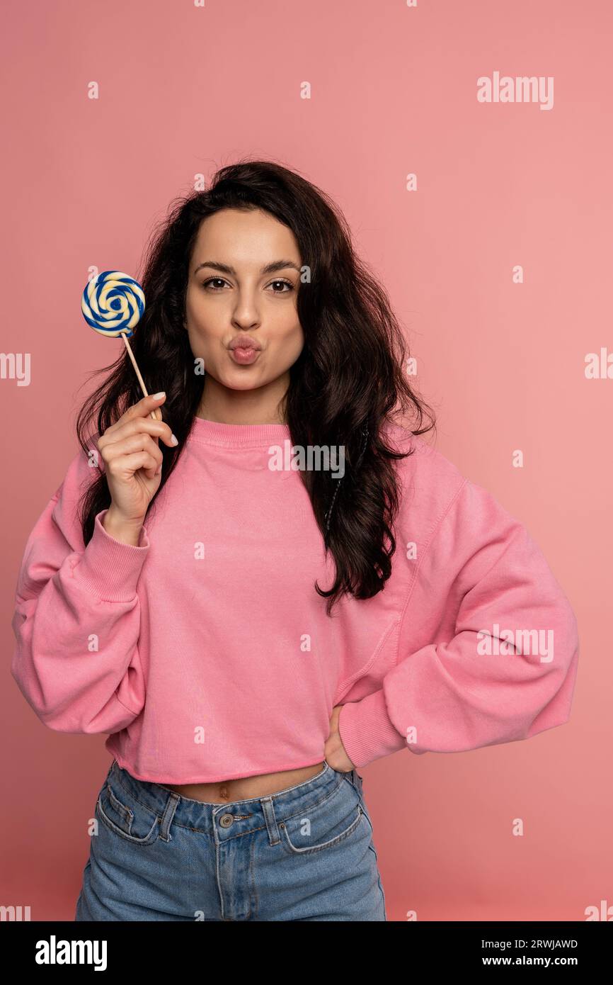 Photo sweet cute lady hi-res stock photography and images - Alamy