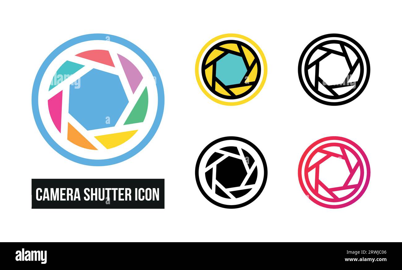 Camera shutter Icon Set Vector Illustration Stock Vector Image & Art ... Camera shutter Icon Set Vector Illustration Stock Vector Image & Art ...