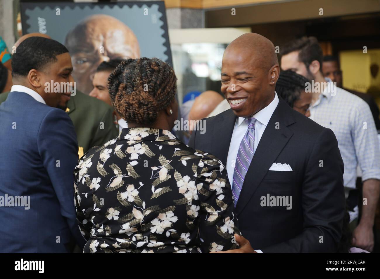 NEW YORK, NEW YORK- SEPTEMBER 19: New York City Mayor Eric Adams ...