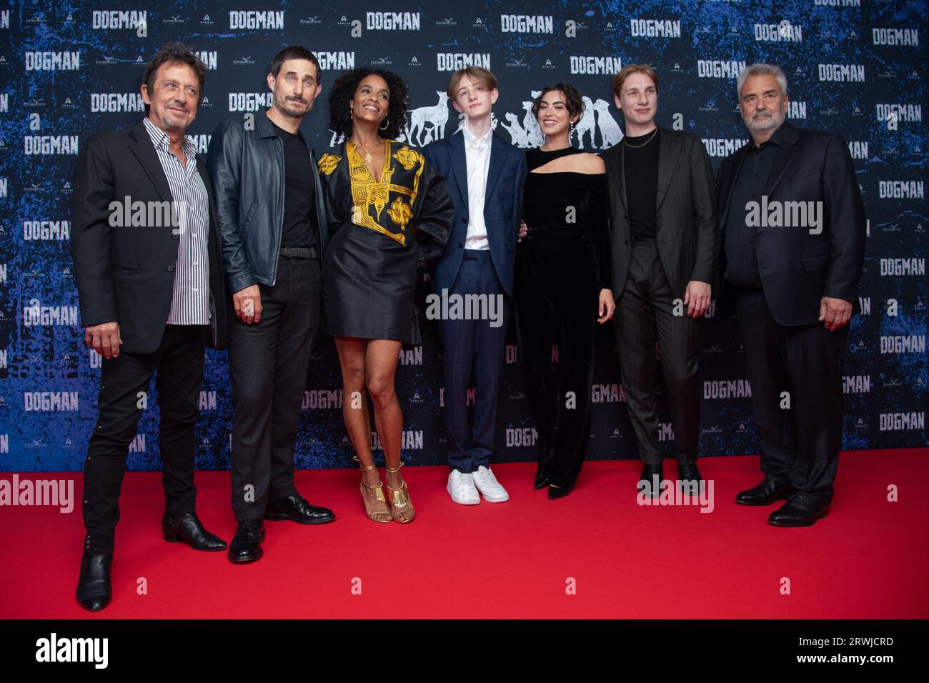 Paris, France. 19th Sep, 2023. Eric Serra, Clemens Schick, Virginie ...