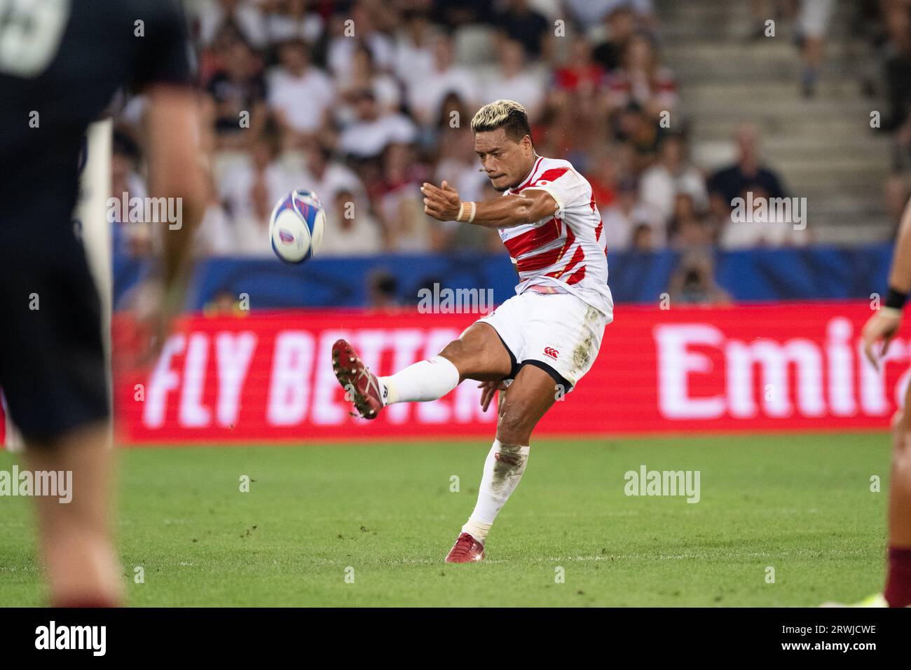 Japan Lomano Lemeki during the 2023 Rugby World Cup Pool D match ...