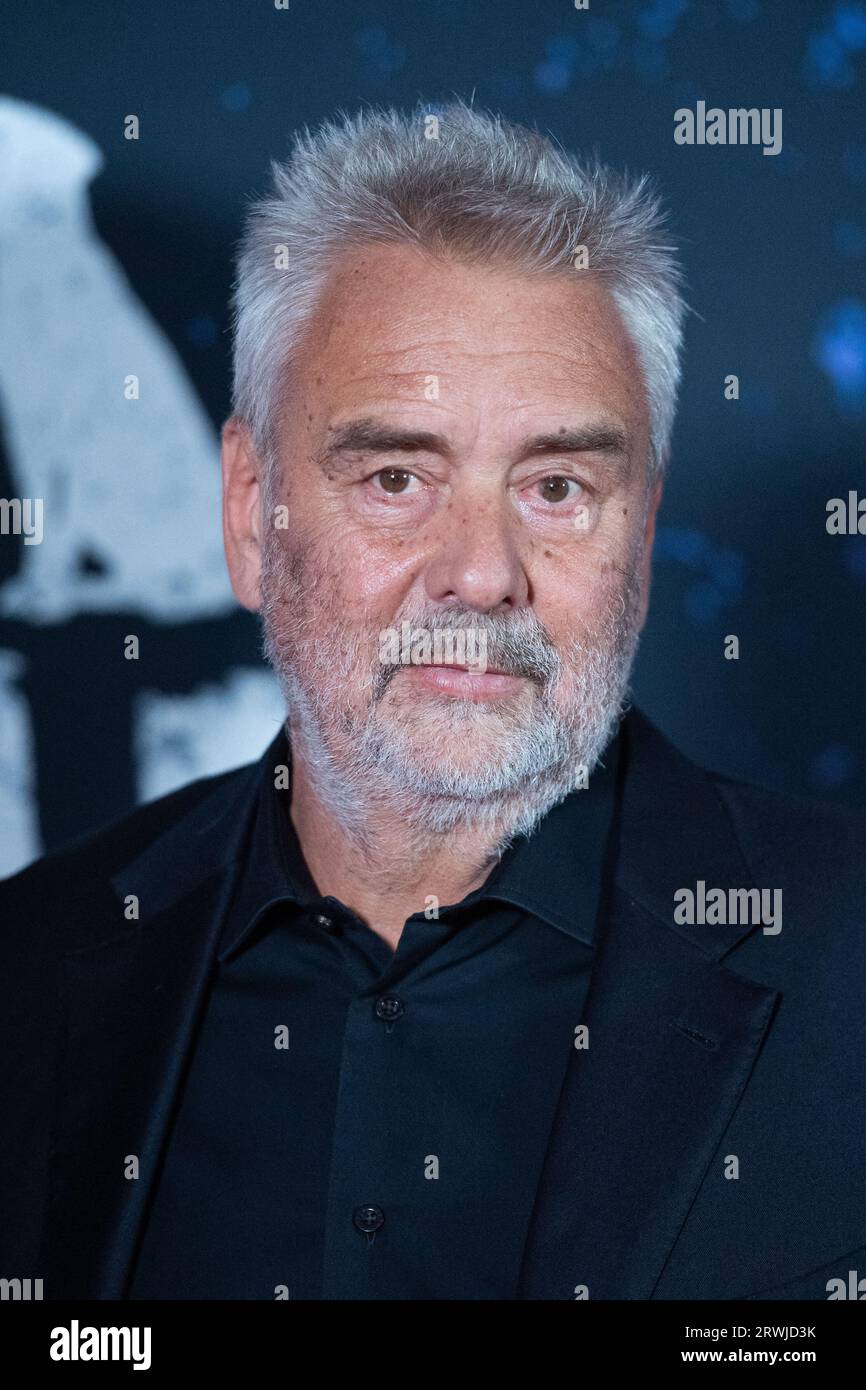 Paris, France. 19th Sep, 2023. Luc Besson attending the Dogman Premiere ...