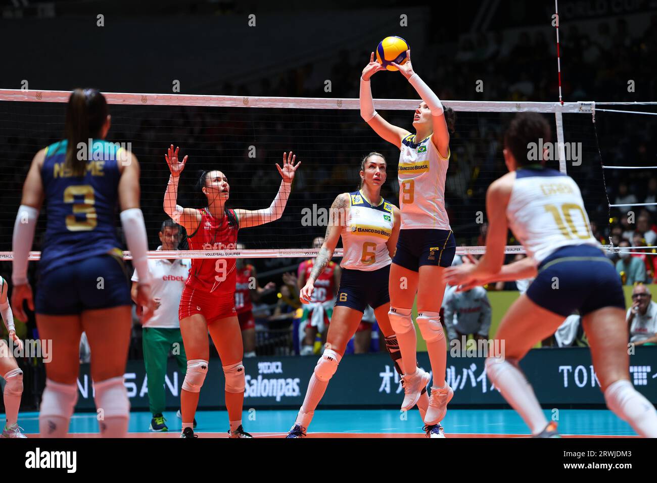 Tokyo, Japan. 19th Sep, 2023. Ratzke Roberta Silva (BRA) Volleyball ...