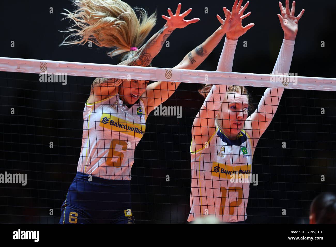 Tokyo, Japan. 19th Sep, 2023. (L-R) Daher de Menezes Thaisa (BRA ...