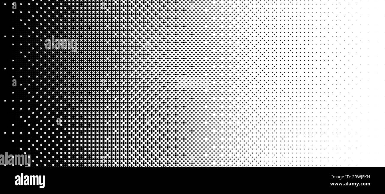 Pixelated Bitmap Gradient Texture Black And White Dither Pattern