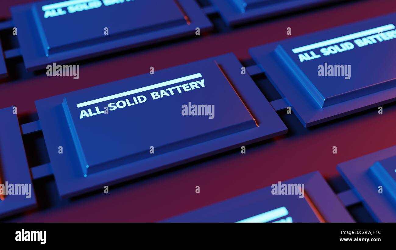 Concept of developing all-solid-state batteries for electric vehicles ...