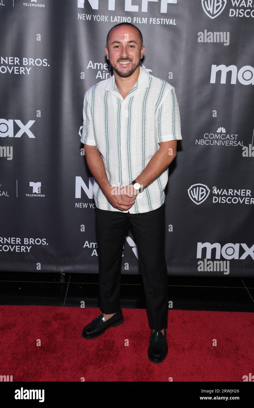 New York, USA. 19th Sep, 2023. Adam Lopez attending 'Story Ave' film ...