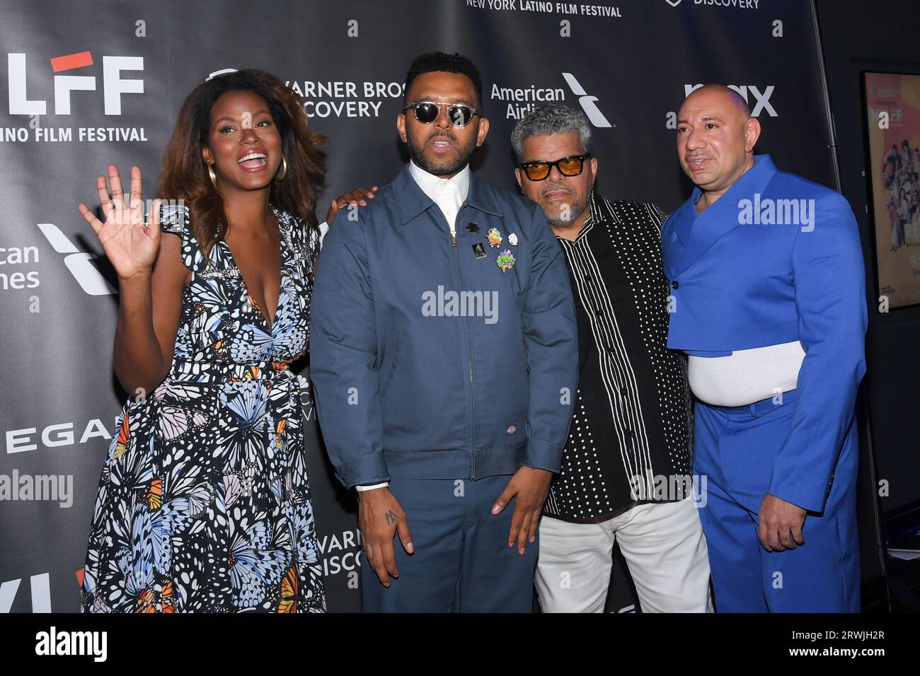 New York, USA. 19th Sep, 2023. Cassandra Freeman, Aristotle Torres ...