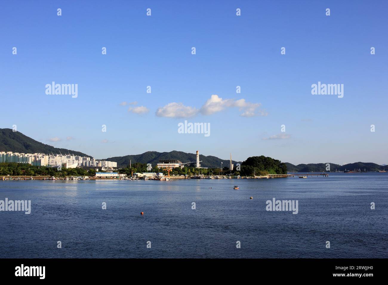 September 9, 2023: Jinhaeru in Jinhae, Jinhae-gu, Changwon-si ...