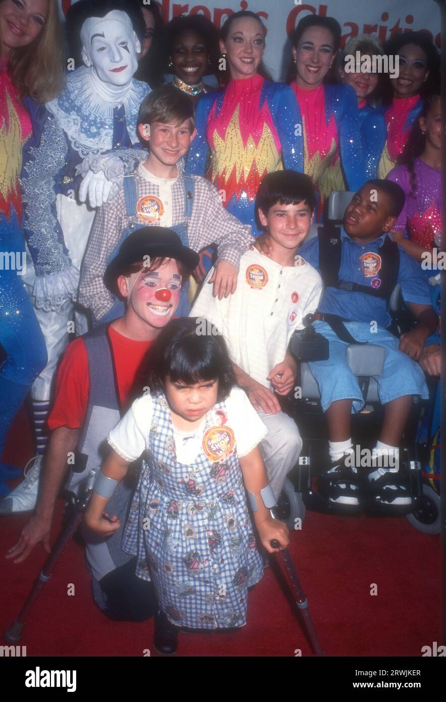 Los Angeles, California, USA 25th July 1996 Actor Adam Wylie and Actor ...