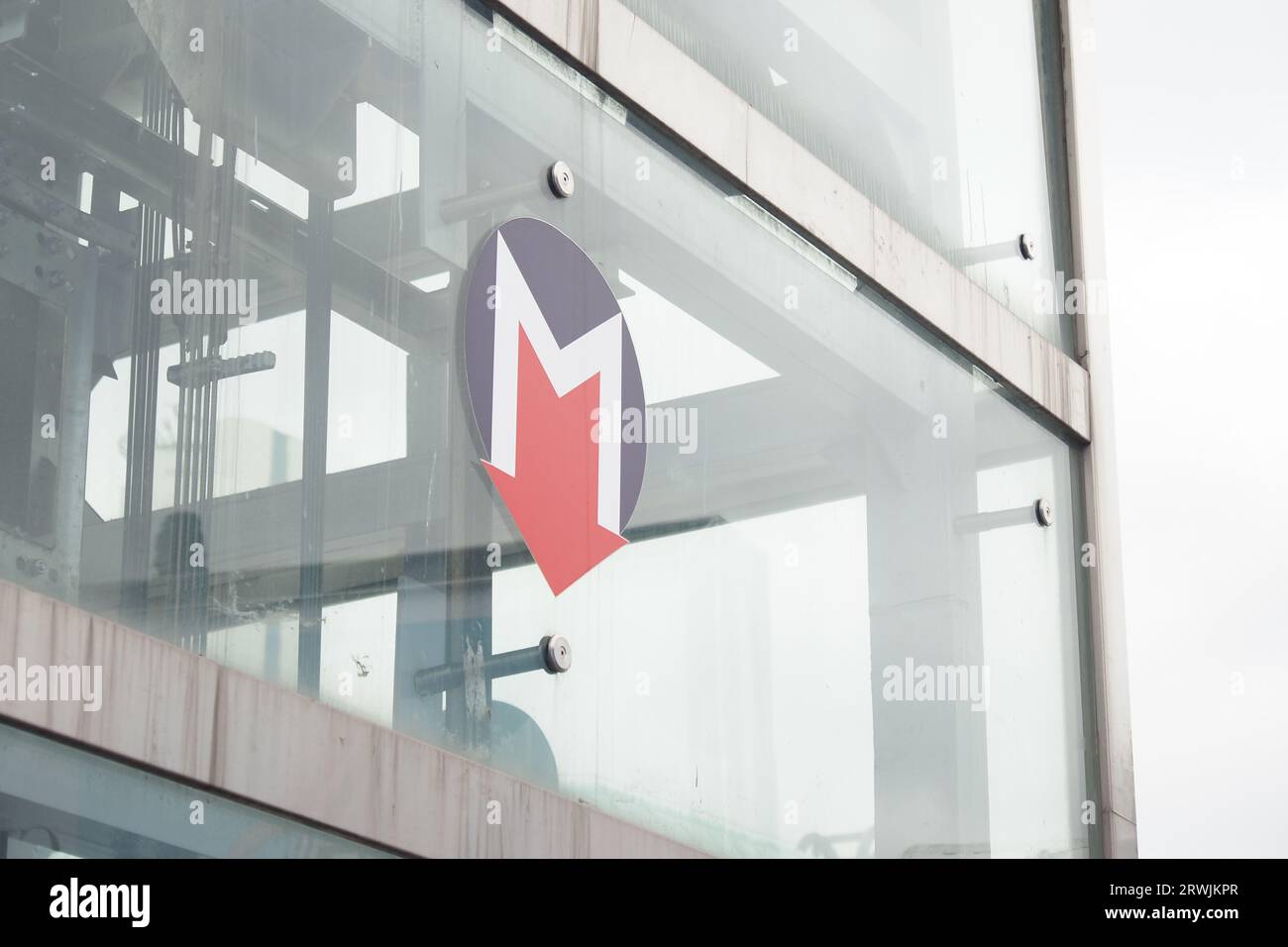 Istanbul underground sign hi-res stock photography and images - Alamy