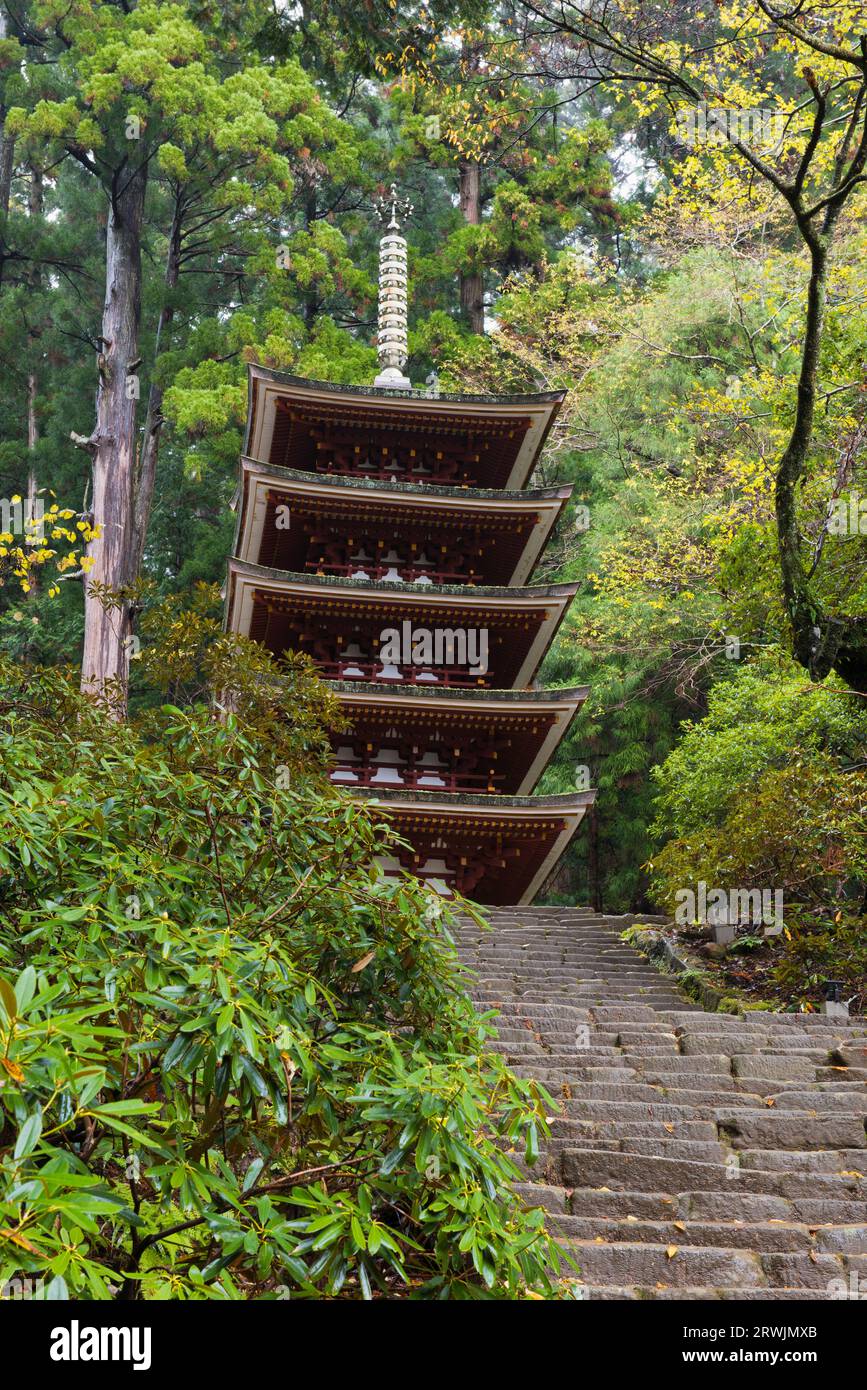 Five steps temple hi-res stock photography and images - Alamy
