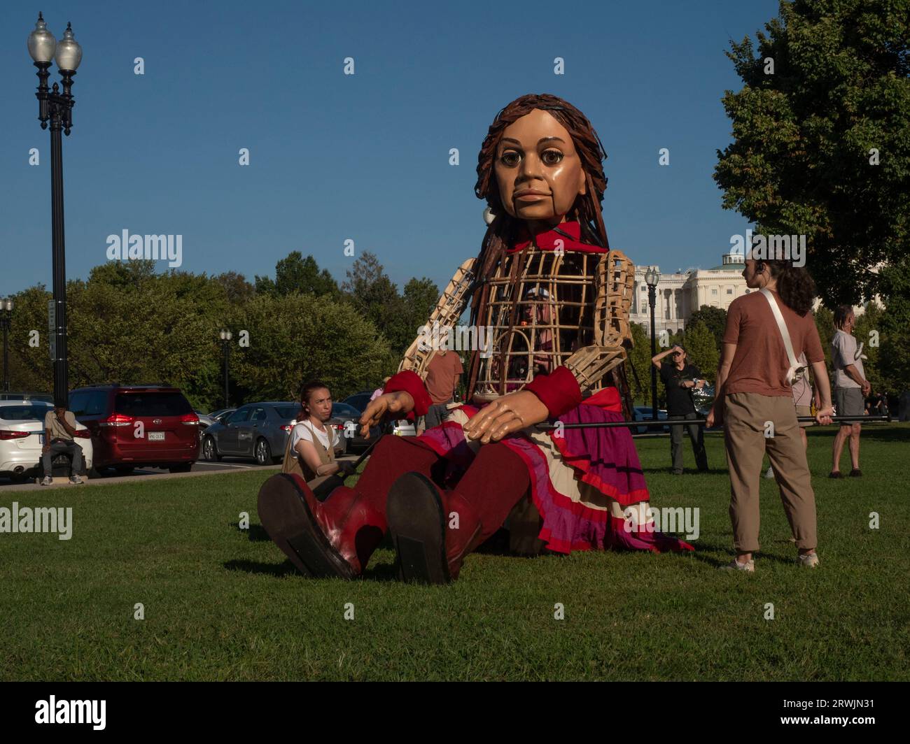 September 19, 2023, Washington, District of Columbia, USA: Tired from ...