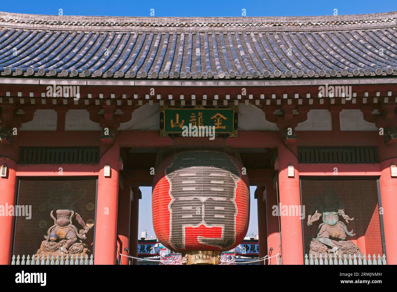 Thunder Gate of Sensoji Temple Stock Photo - Alamy