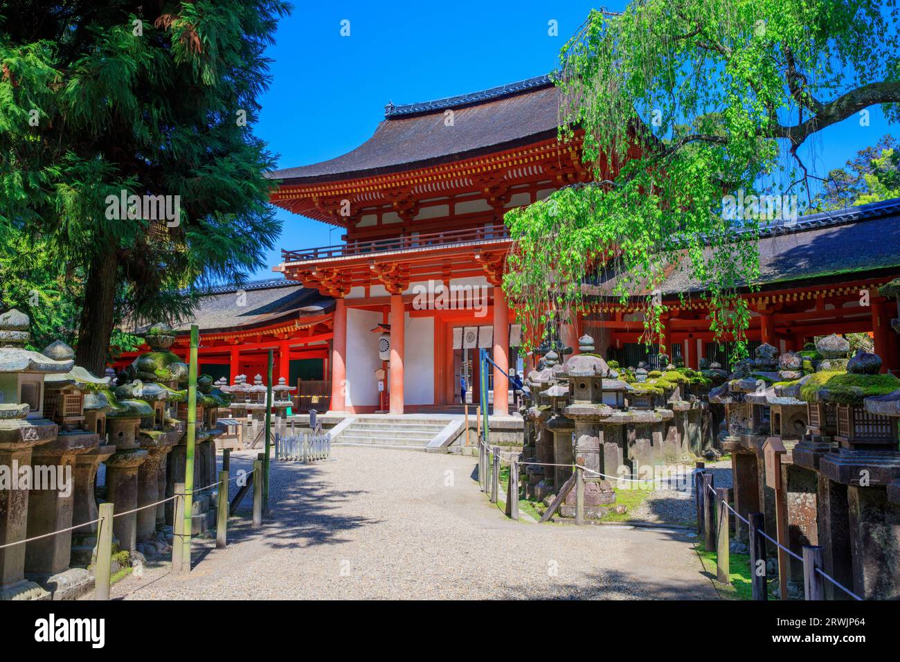 Important cultural properties of shinto shrine hi-res stock photography ...
