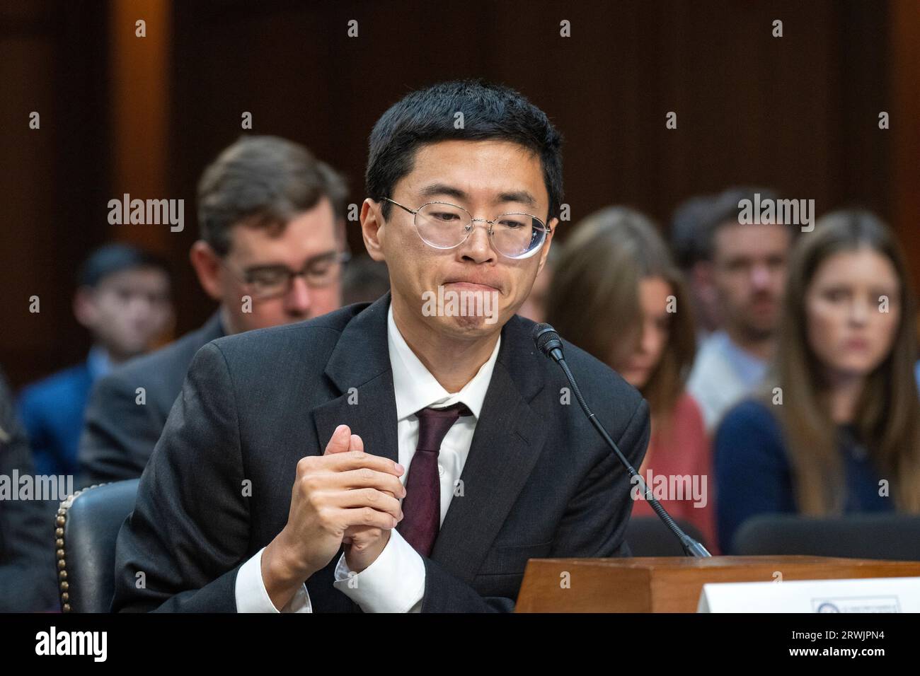 Washington, Vereinigte Staaten. 19th Sep, 2023. Dr. Jeffrey Ding ...