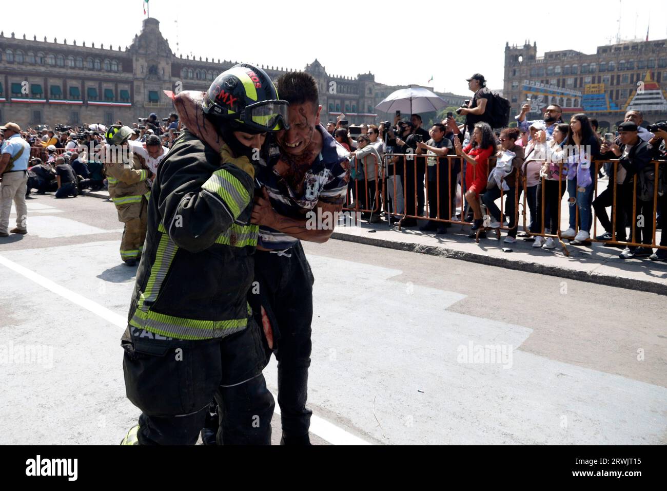 Non Exclusive: September 19, 2023, Mexico City, Mexico: On National ...