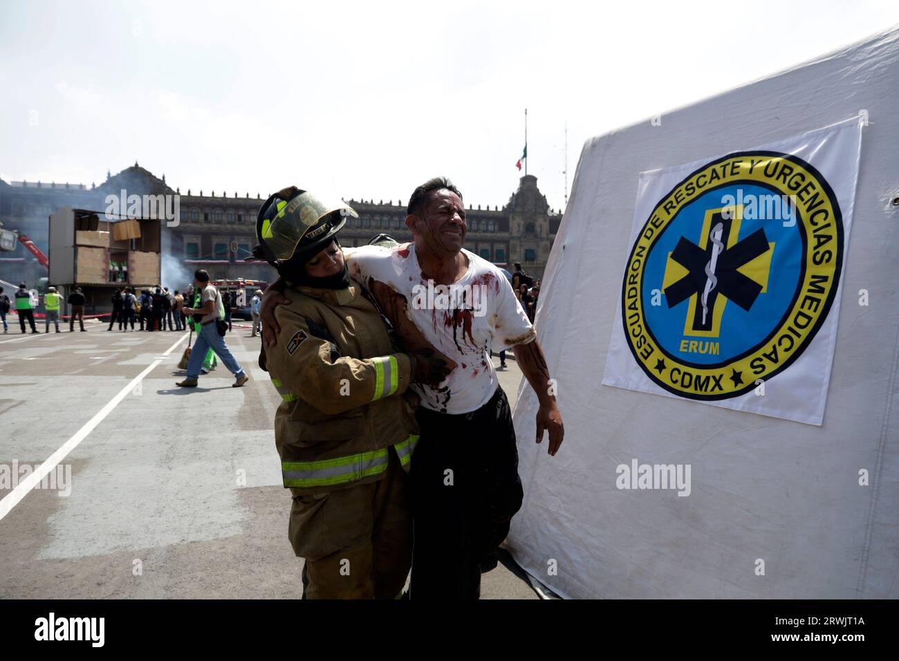 Non Exclusive: September 19, 2023, Mexico City, Mexico: On National ...