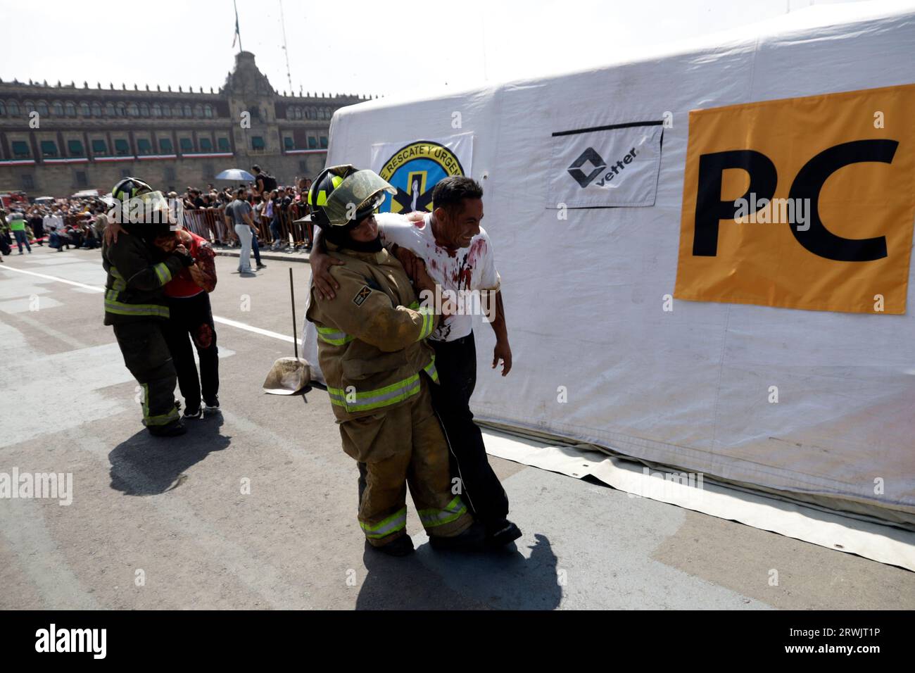 Non Exclusive: September 19, 2023, Mexico City, Mexico: On National ...