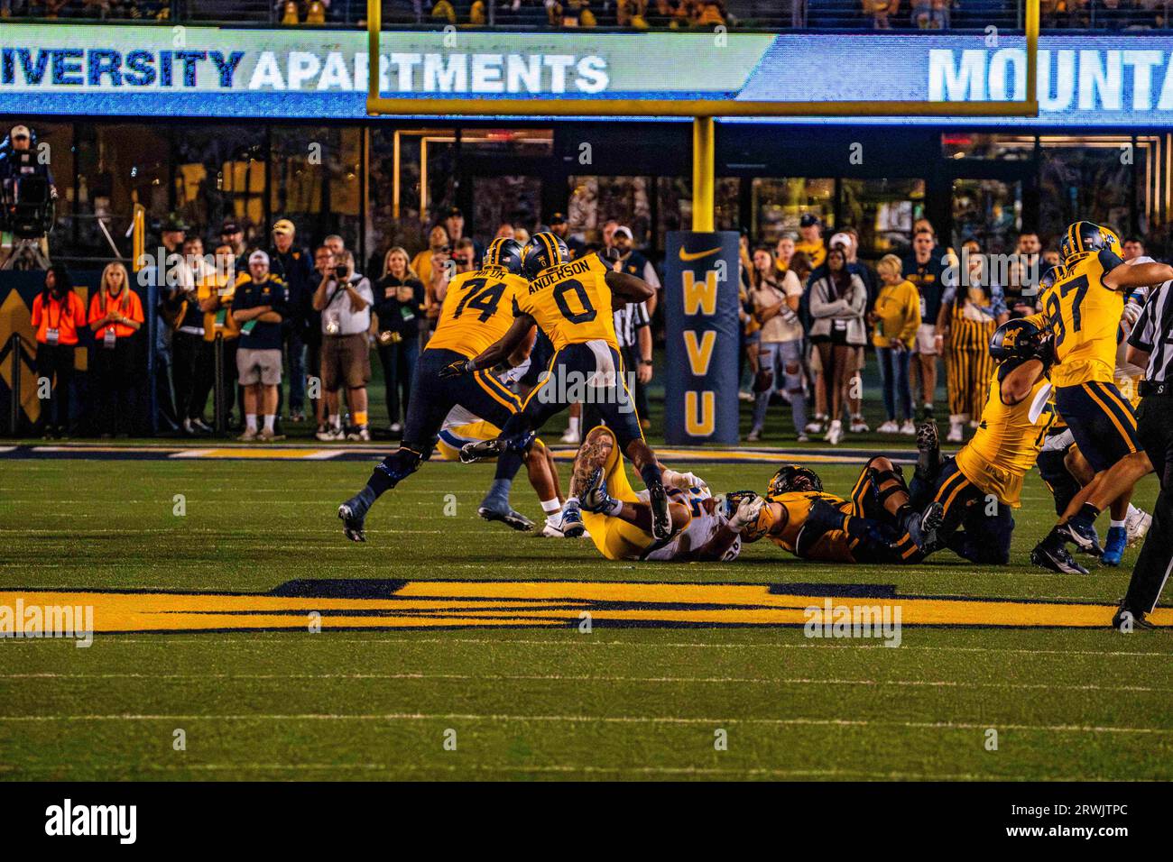 Morgantown, WV, USA. 16th Sep, 2023. September 16, 2023: Jaylen ...