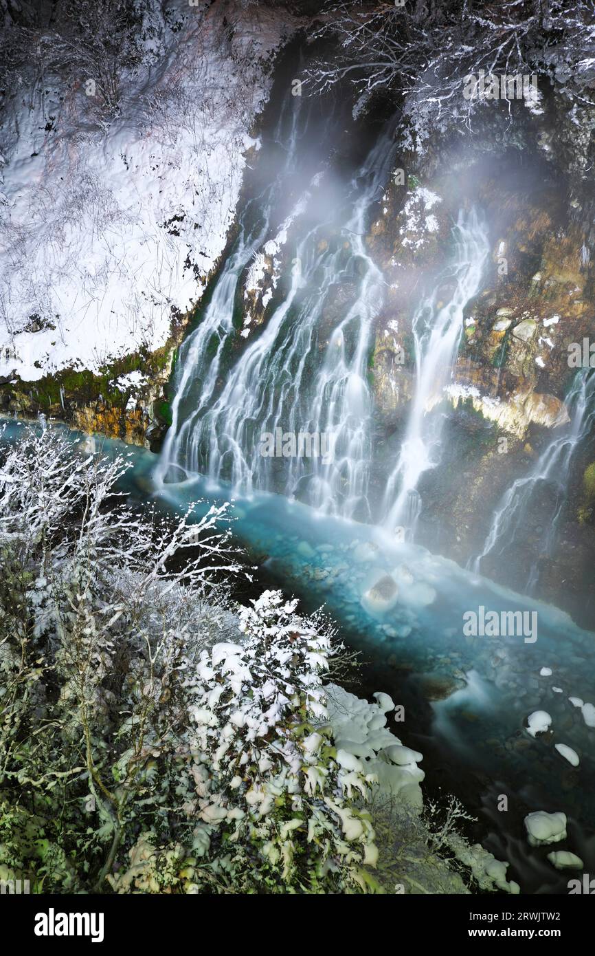 Shirahigenotaki waterfall hi-res stock photography and images - Alamy