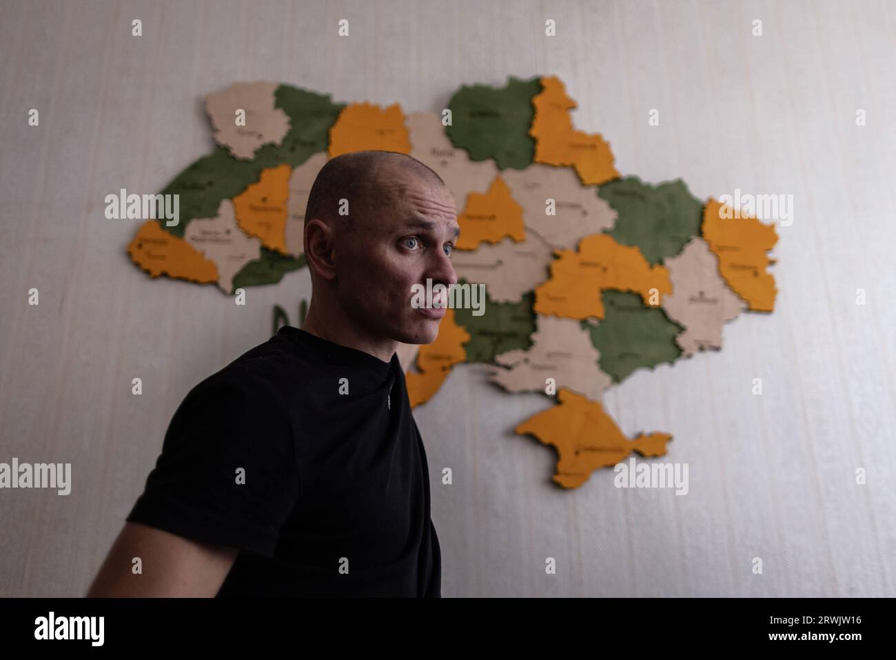 Saporischschja, Ukraine. 18th Sep, 2023. Dmytro Orlov, the mayor of the ...