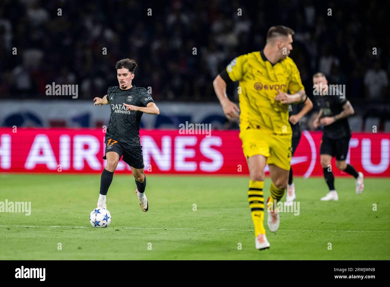 Paris, France. 19th Sep, 2023. Vitinha during the UEFA Champions League ...