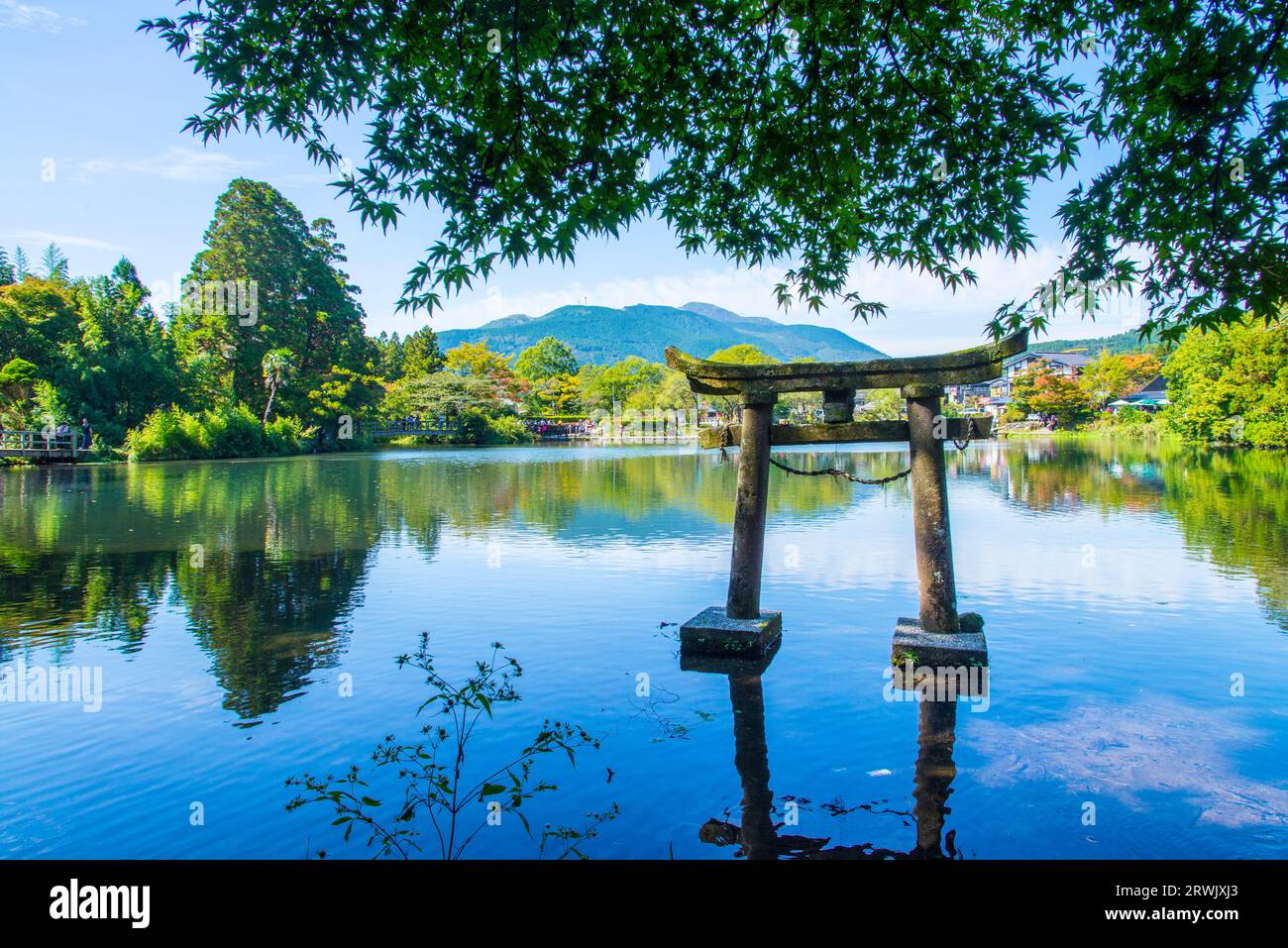 Yufuin hot hi-res stock photography and images - Alamy