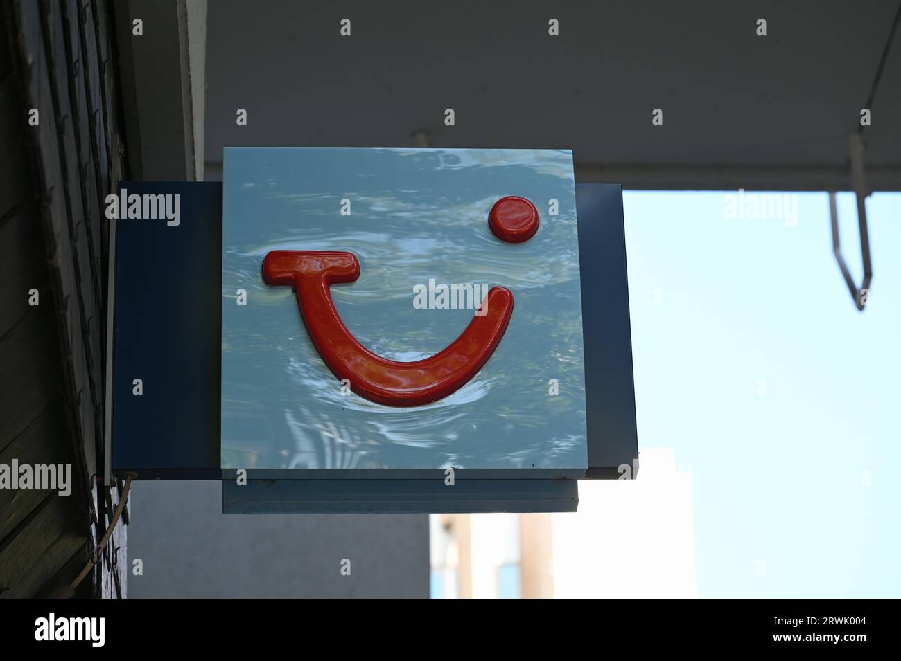 Cologne, Germany. 07th Sep, 2023. Logo of TUI tourism company on a ...