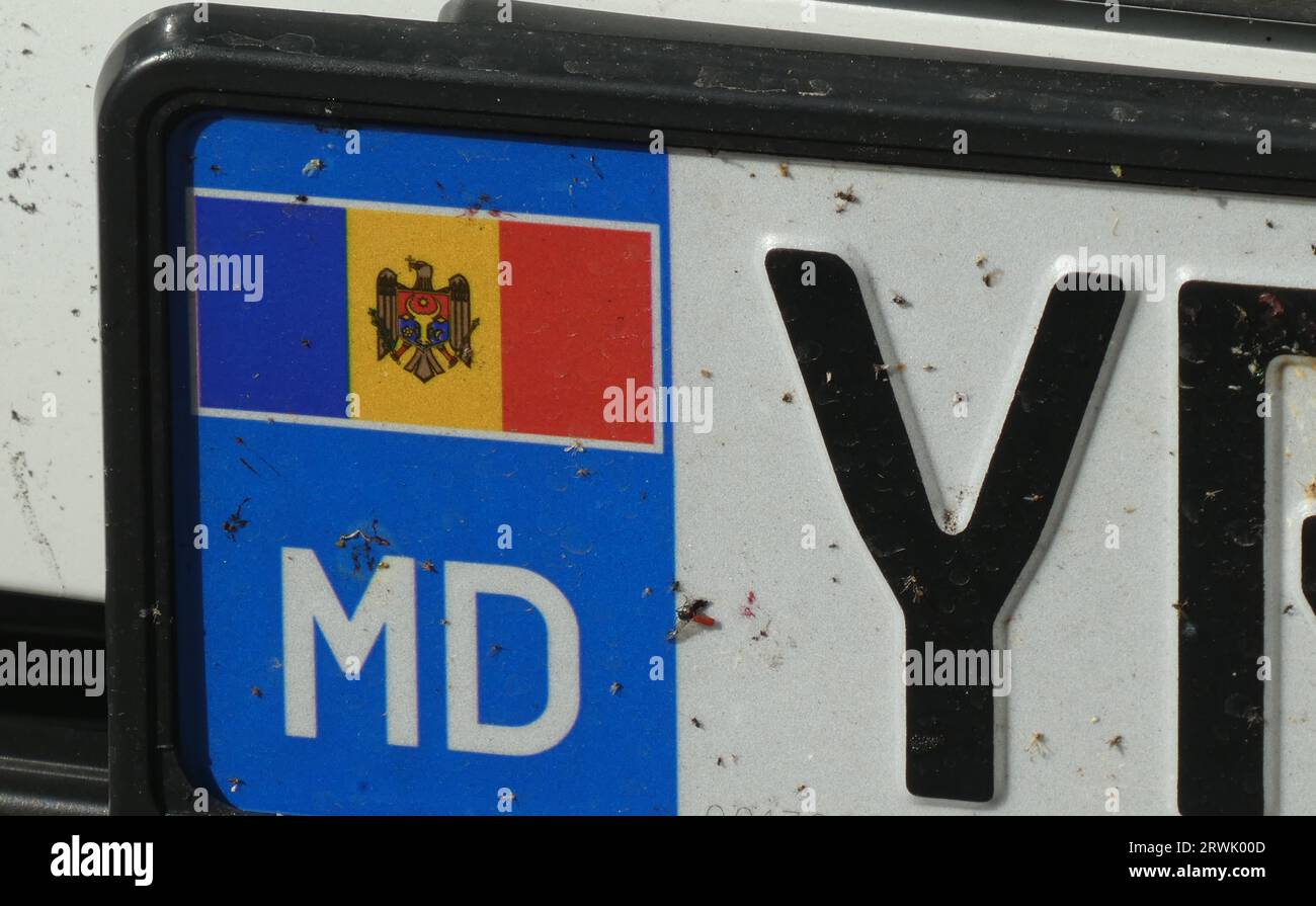 Country code plate hi-res stock photography and images - Alamy