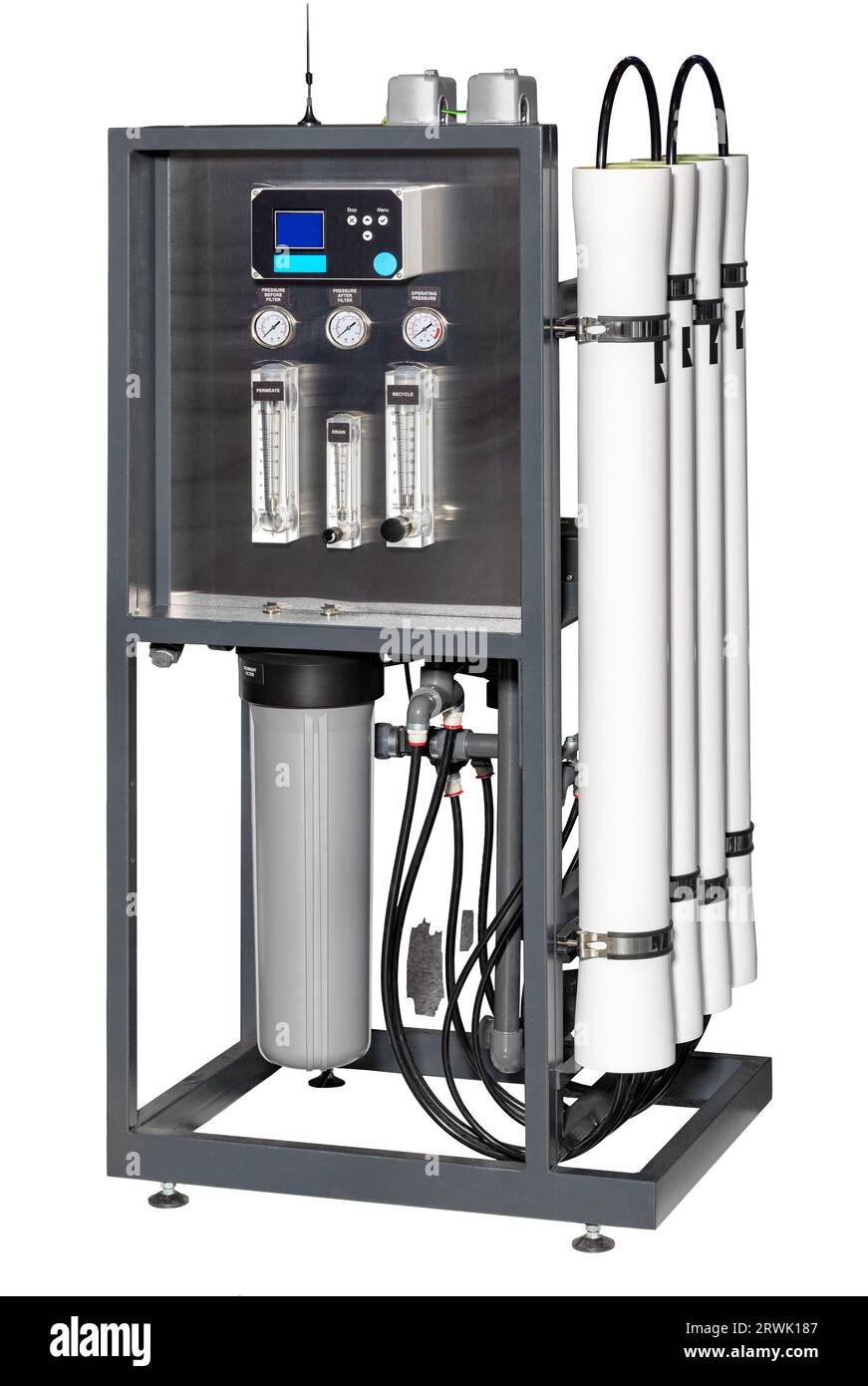 Reverse osmosis system for water treatment, garden centers, restaurants ...
