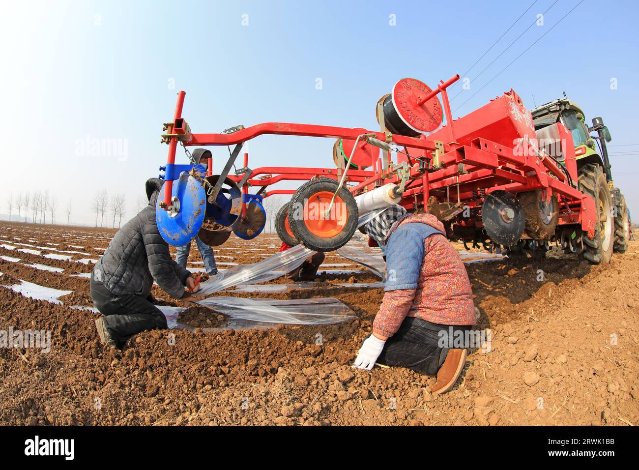 The potato planters hi-res stock photography and images - Alamy