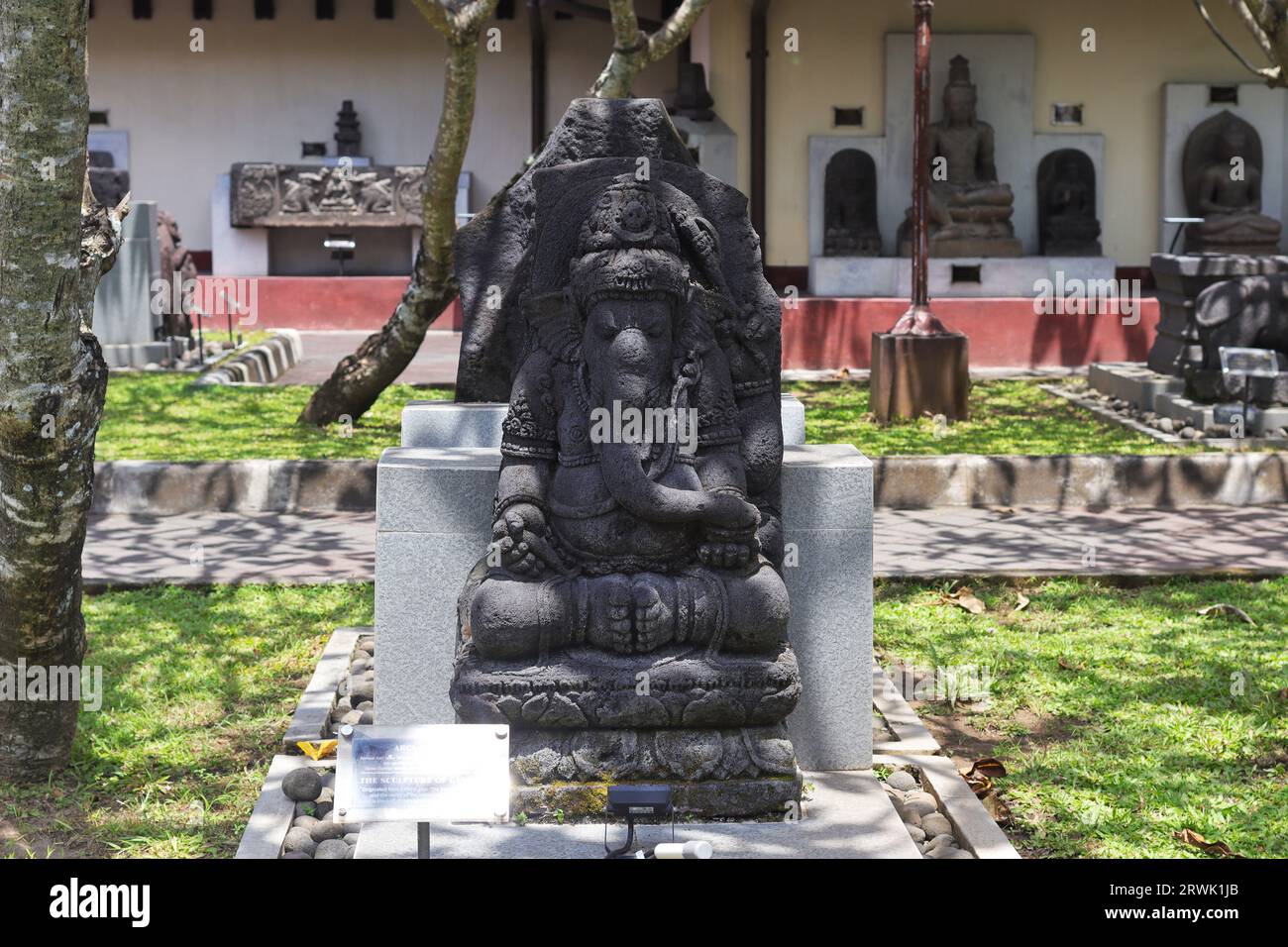 The statue of Ganesha, is the god of knowledge and intelligence, the ...