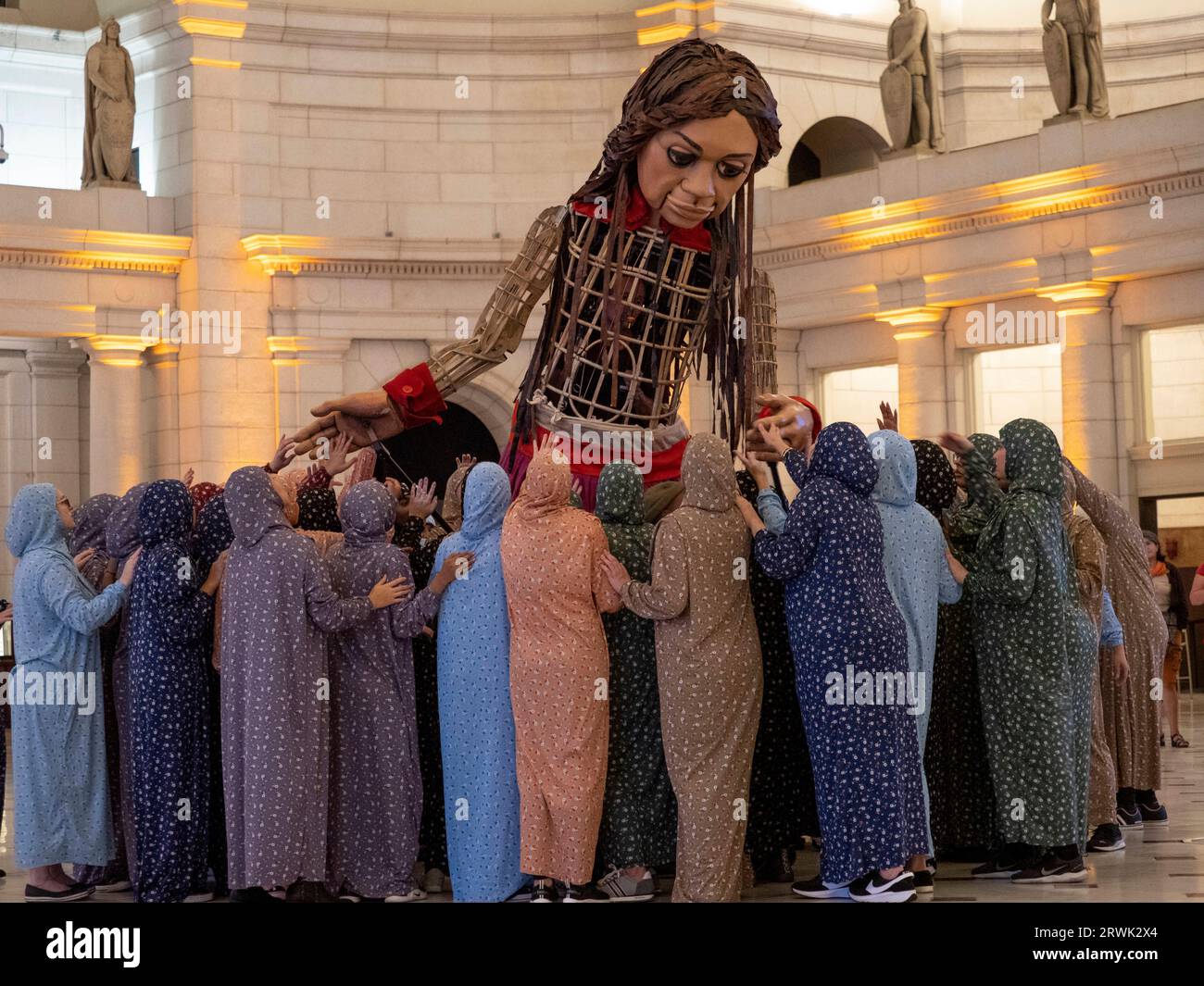 September 19, 2023, Washington, District of Columbia, USA: A very tired ...