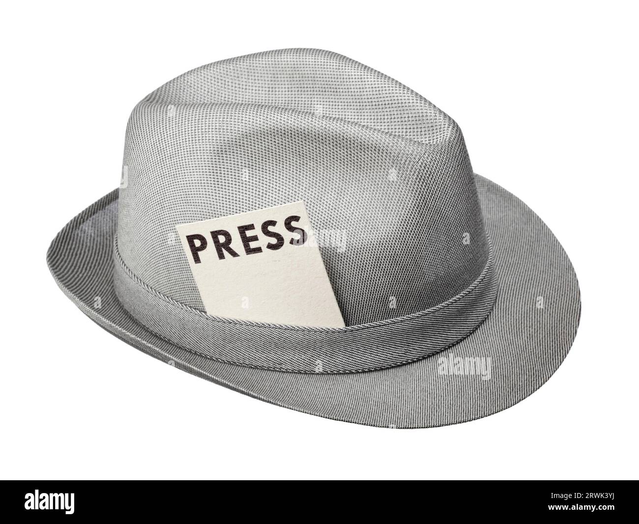 Journalist press pass Cut Out Stock Images & Pictures - Alamy