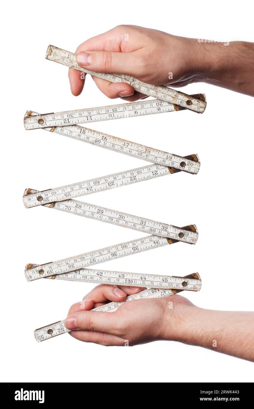 Zigzag ruler hi-res stock photography and images - Alamy