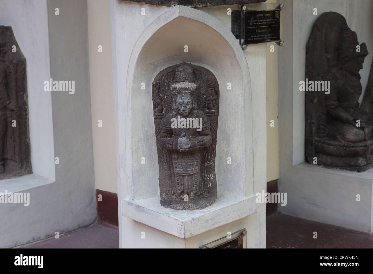 Arca statue at the Sonobudoyo Museum. This statue was used for worship ...