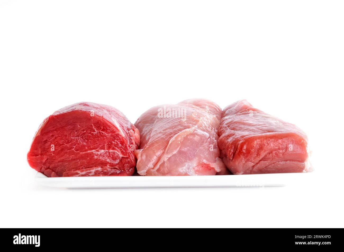 Calf meat Cut Out Stock Images & Pictures - Alamy