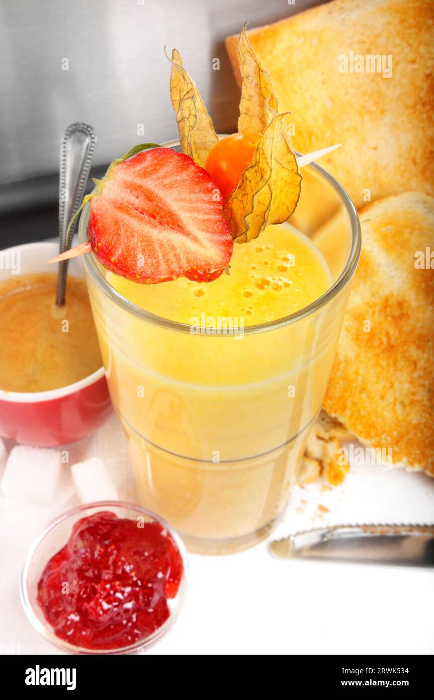Good morning drink Stock Photo - Alamy