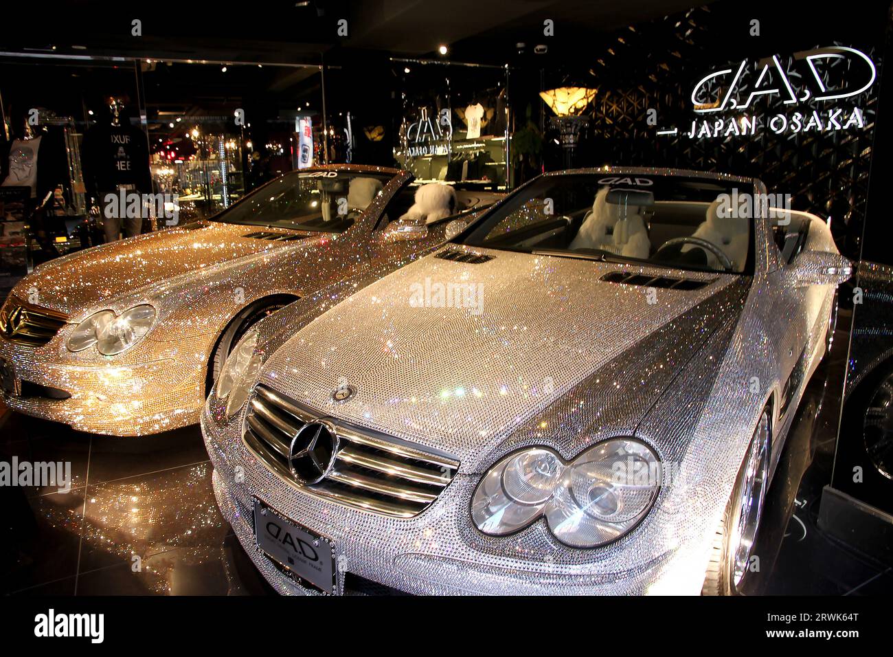 Crystal Mercedes Benz Cars Stock Photo - Alamy