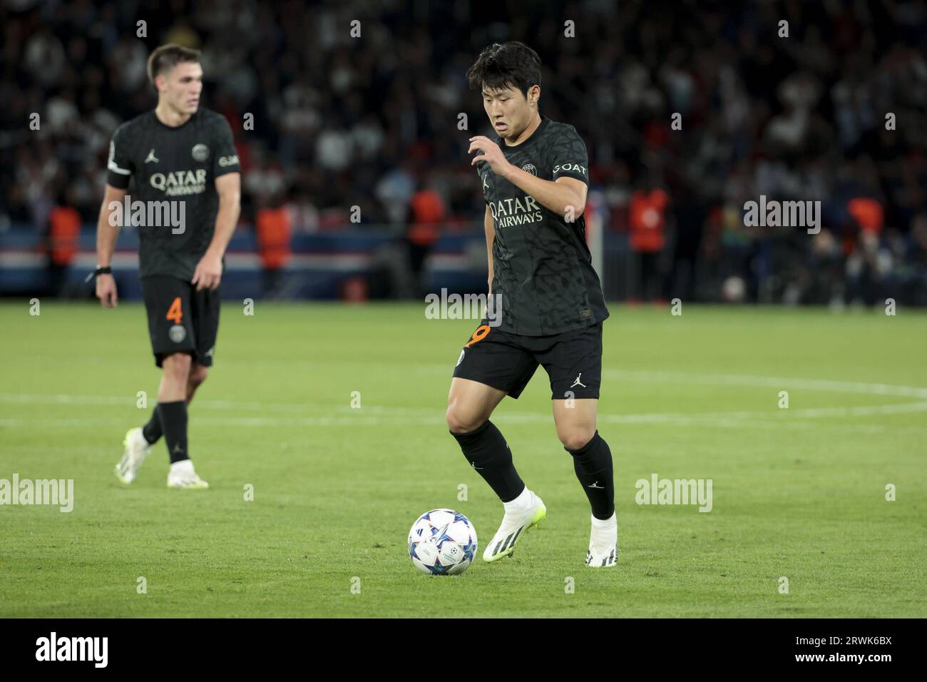 Lee Kang-in of PSG during the UEFA Champions League, Group F football ...