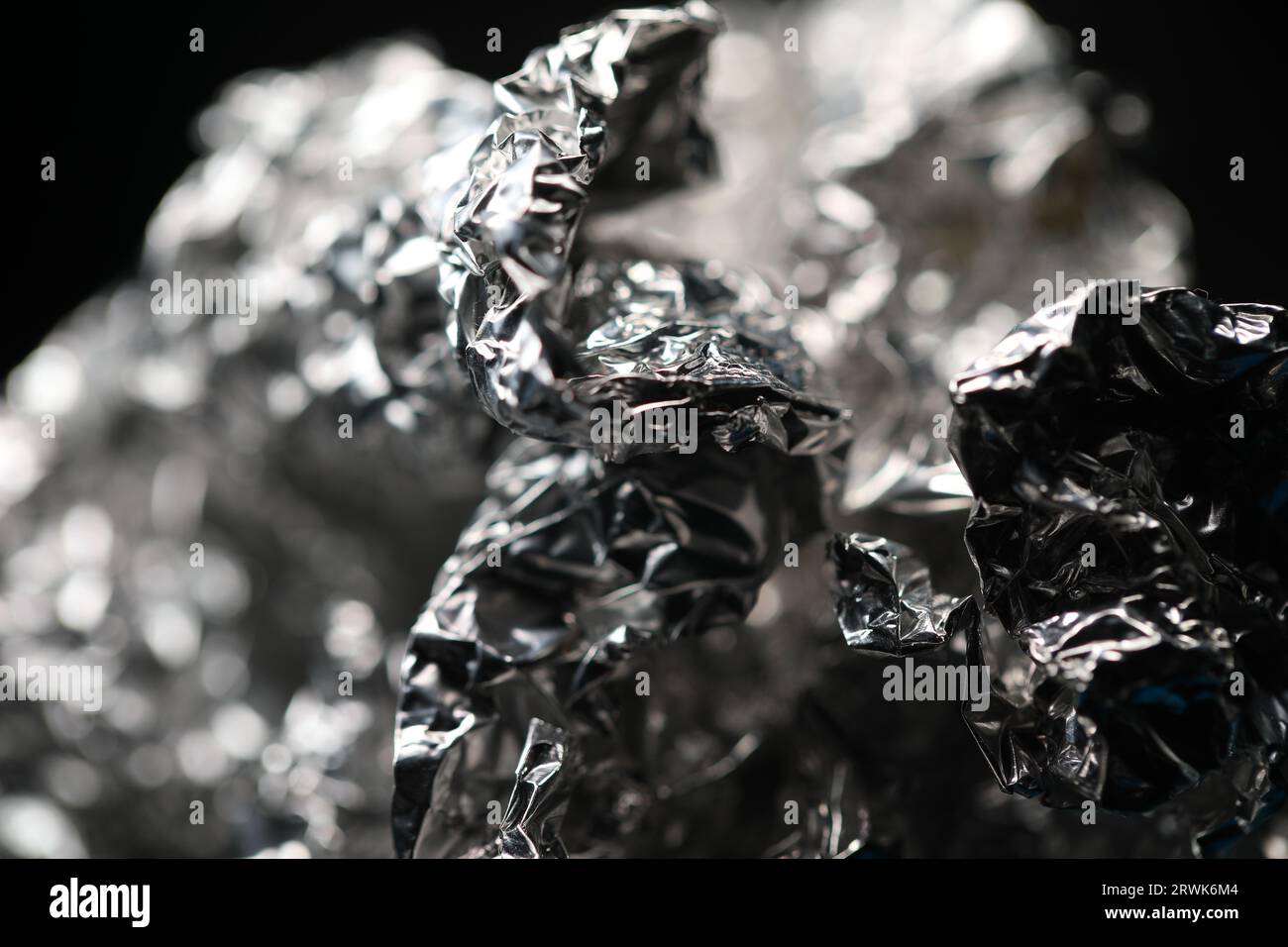 Abstract Silver paper Texture Macro shot Stock Photo - Alamy