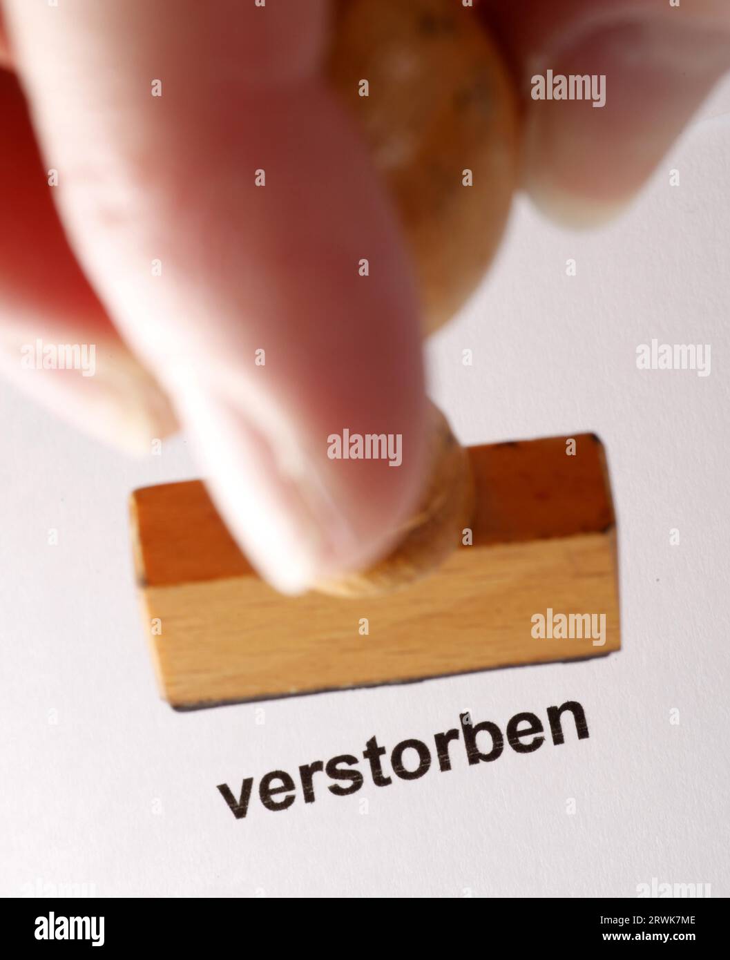 Deceased stamp hi-res stock photography and images - Alamy