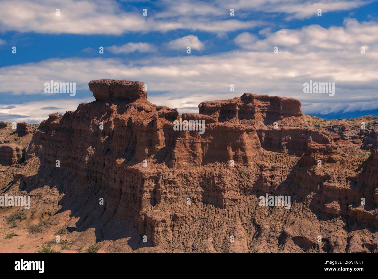 Scenic red cliffs in Cafayate, Argentina, south america Stock Photo - Alamy