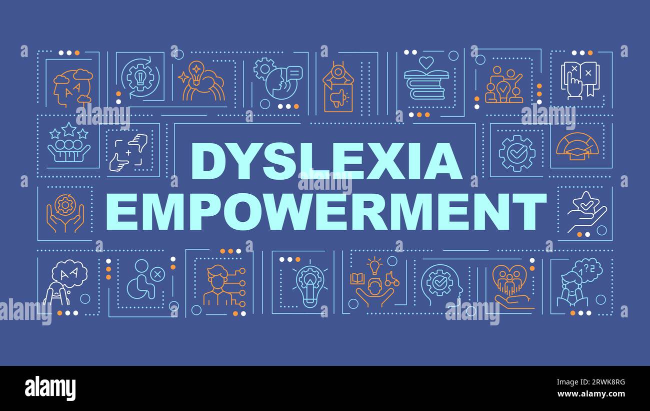 Dyslexia clip art logo hi-res stock photography and images - Alamy